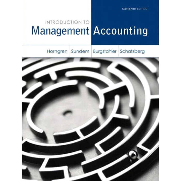 Jual Buku Introduction to Management Accounting-Pearson (2013) - HARD ...