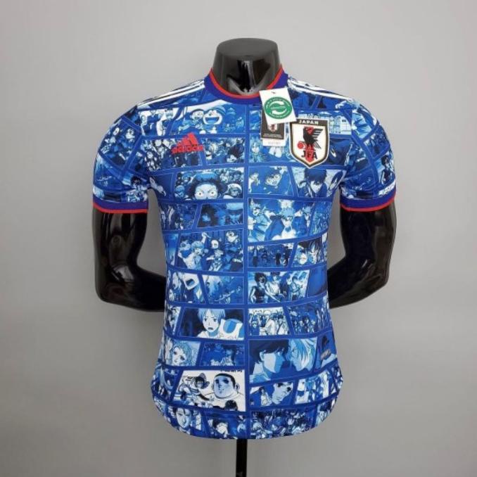 Jual Jersey Sepak Bola Timnas Japan Jepang PI Anime Tsubasa 2021-2022 ...