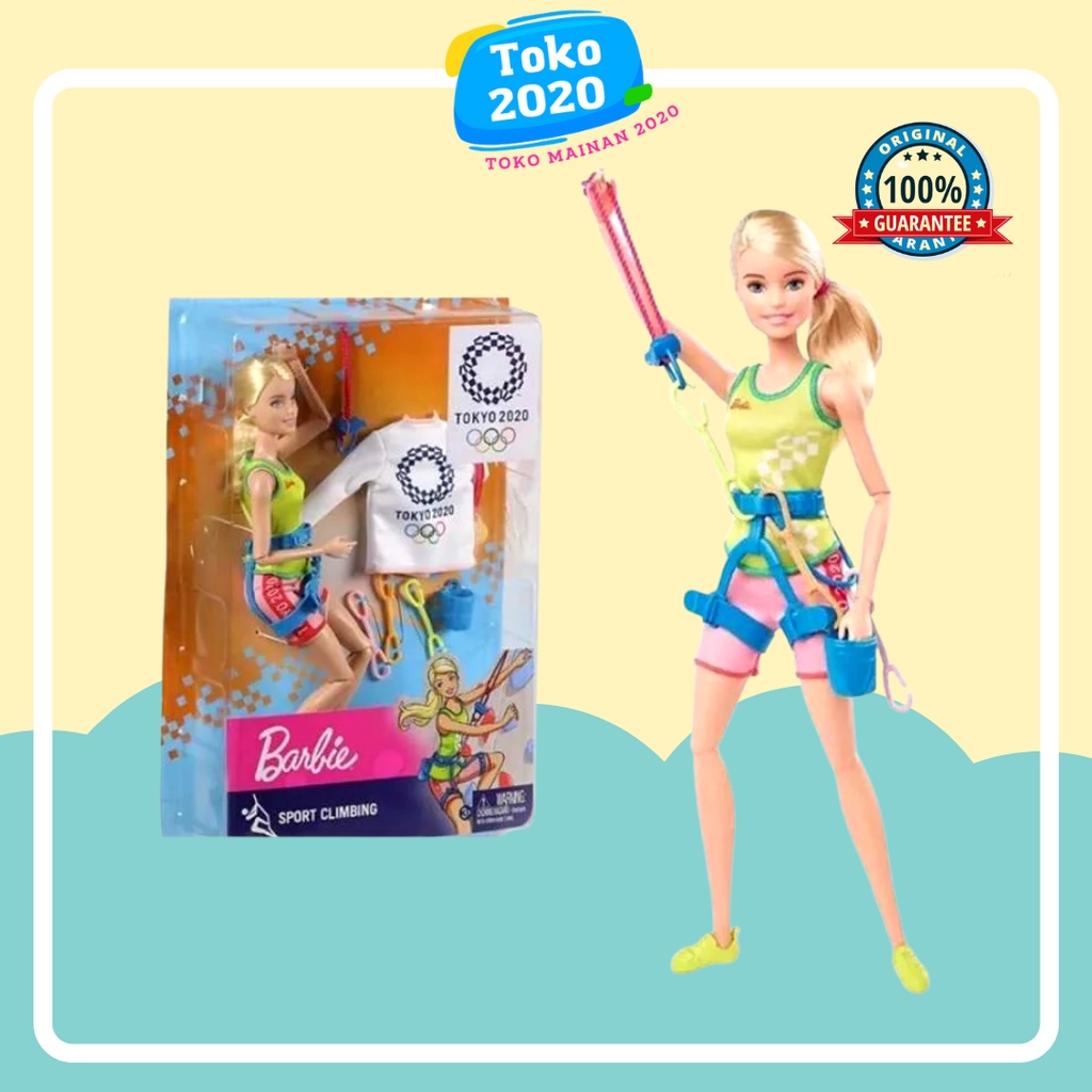 Jual BARBIE OLYMPIC GAMES TOKYO 2020 CLIMBER DOLL - GJL73 | Shopee ...