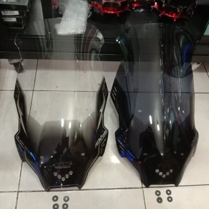 Jual Windshield ADV MHR 2 Tone Carbon Visor Honda ADV 150 MHR Carbon ...
