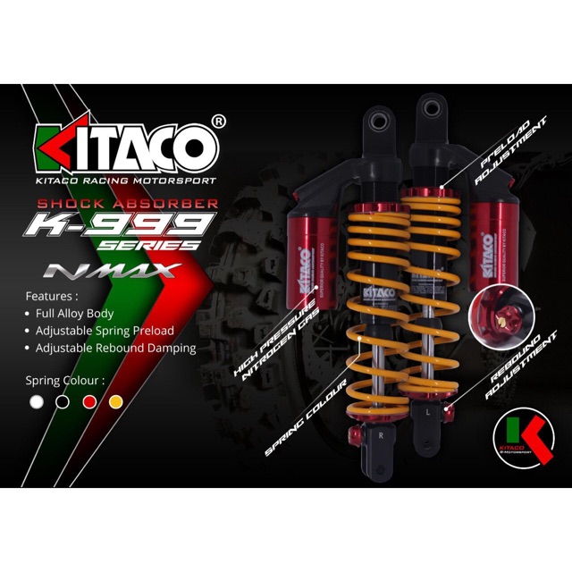 Jual SHOCK TABUNG KITACO NMAX TYPE K-999 | Shopee Indonesia