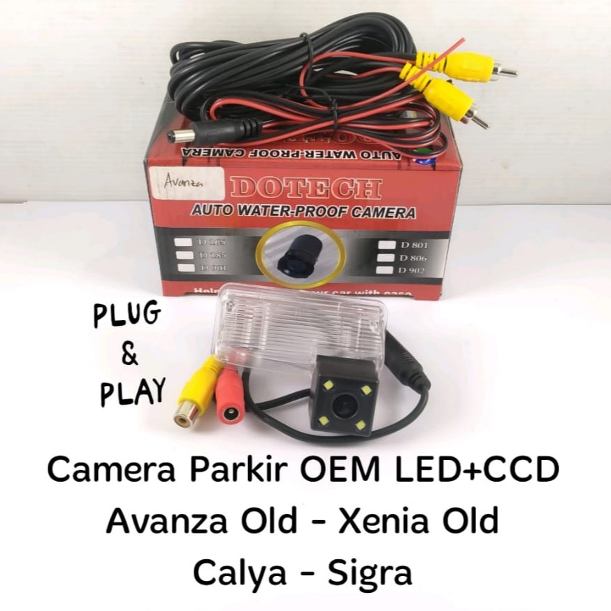 Jual Kamera Mundur Parkir Rear Camera Parking LED CCD OEM Avanza Xenia ...