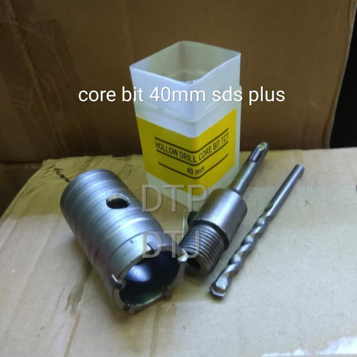 Jual CORE BIT SDS PLUS 40MM - MATA BOR LUBANG TEMBOK 40MM SDS PLUS ...
