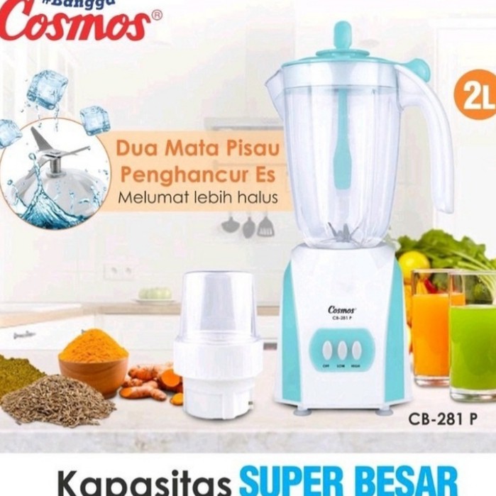 Jual Cosmos Blender Plastik 2 liter CB 281 P - Big Cup 281P | Shopee ...