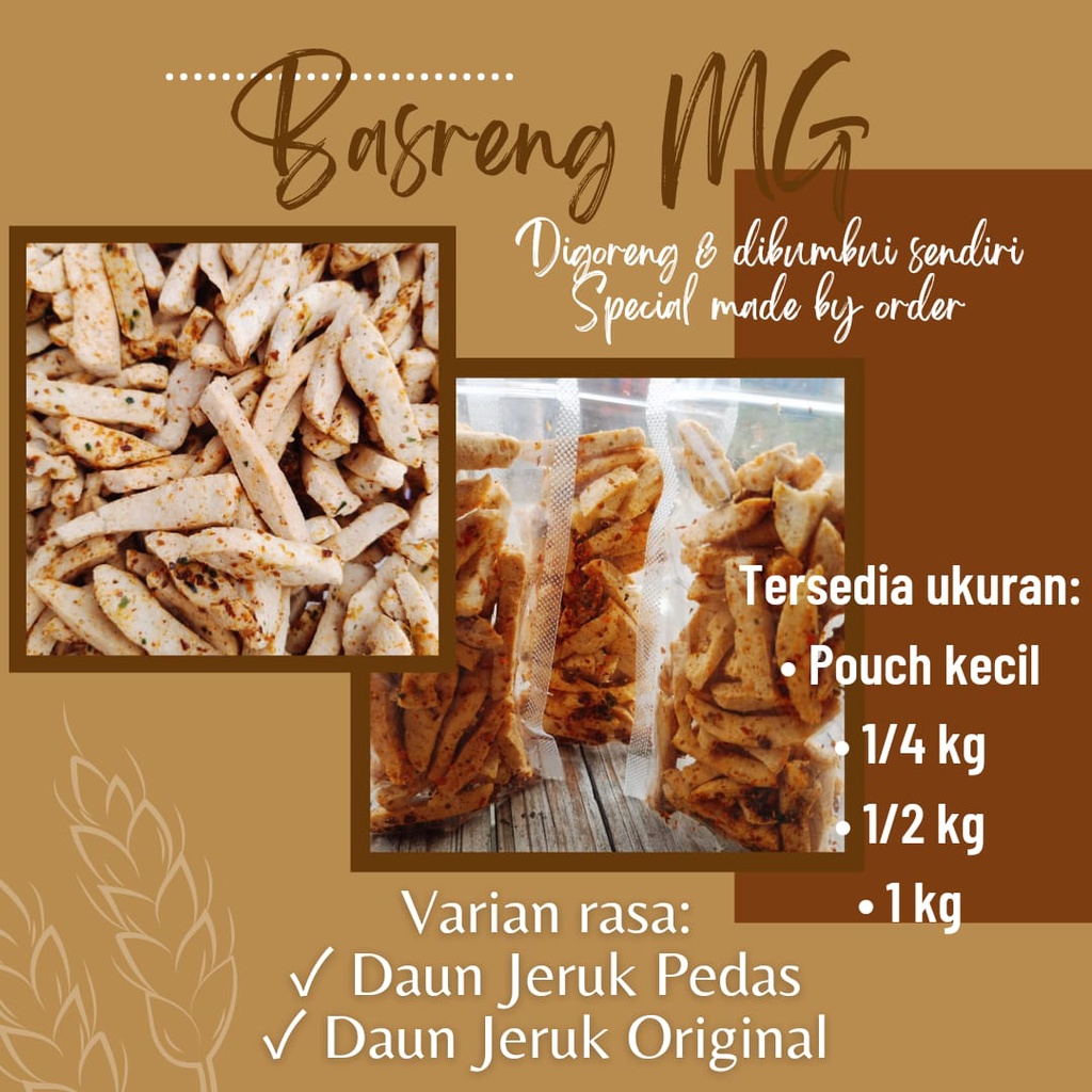 Jual BASRENG MG KEMASAN STANDING POUCH KLIP 1/4 KG HOMEMADE | Shopee ...