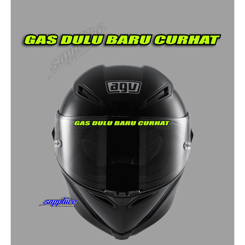 Jual stiker Sticker GAS DULU BARU CURHAT | Shopee Indonesia