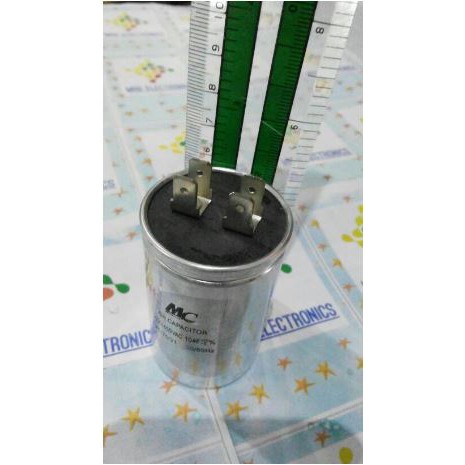 Jual Kapasitor AC Elco 10uF SH.CAPACITOR +10% -5% 400/450V~50/60Hz *New ...