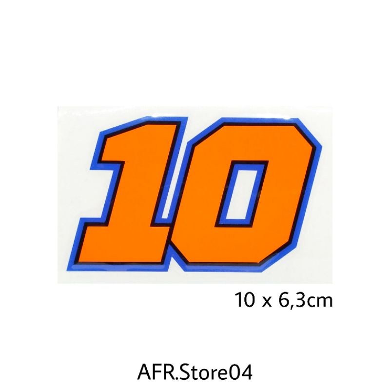Jual Sticker Stiker 10 Luca Marini 2020 | Shopee Indonesia