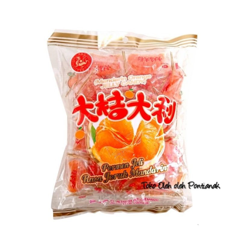Jual Chen Liang Ji Mandarin Orange Jelly Candy Hong Mao 504 Gr Permen ...