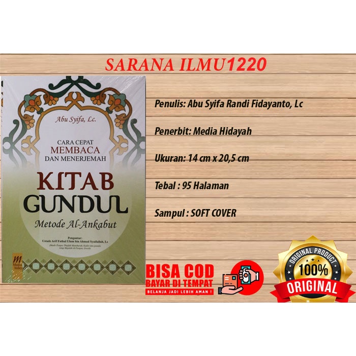 Jual Cara Cepat Membaca Dan Menerjemah KITAB GUNDUL Metode Al Ankabut ...