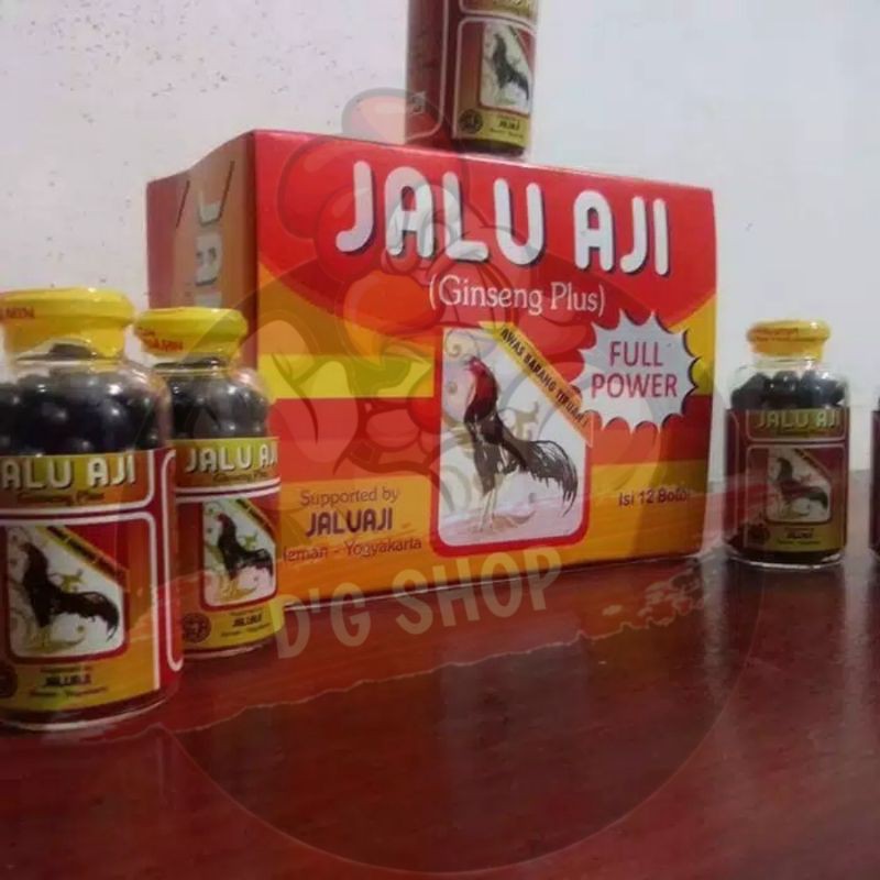 Jual Jamu Ayam Jago Aduan JALU AJI Import Thailand Bangkok 1 Box isi 12 ...