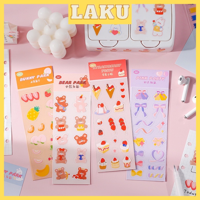 Jual LAKU DIY Stickers / Stiker Lucu Dekorasi Jurnal Diary / Tempelan ...