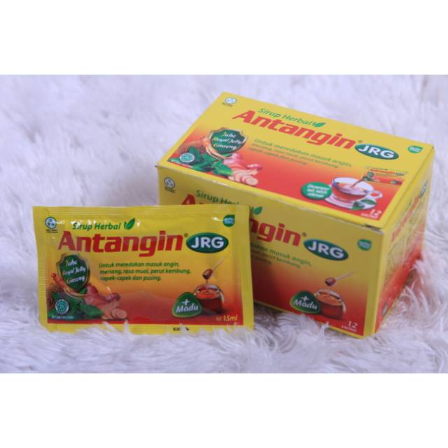 Jual ANTANGIN CAIR JRG 1 KOTAK ISI 12 SACHET | Shopee Indonesia
