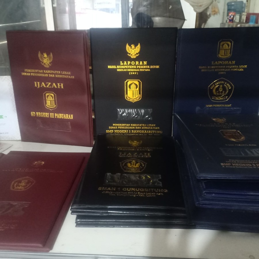 Jual Map Ijazah Raport k13, sampul ijazah | Shopee Indonesia