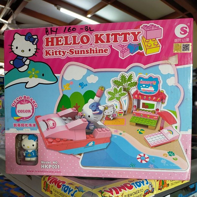 Jual brick hello kitty hkp 001 hkp001 kitty sunshine land boat | Shopee ...