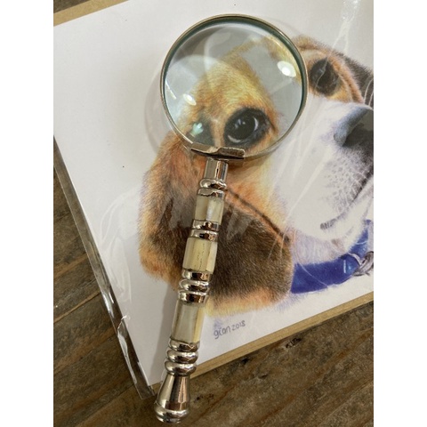 Jual MAGNIFYING GLASS 2 INCH / KACA PEMBESAR / LUP | Shopee Indonesia