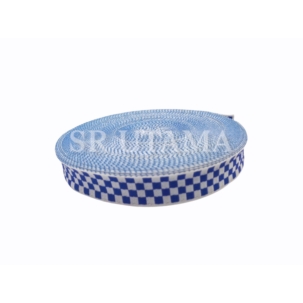Jual Pita List Bisban / Checkerboard / Webbing kotak - Kotak Uk : 2,5 ...