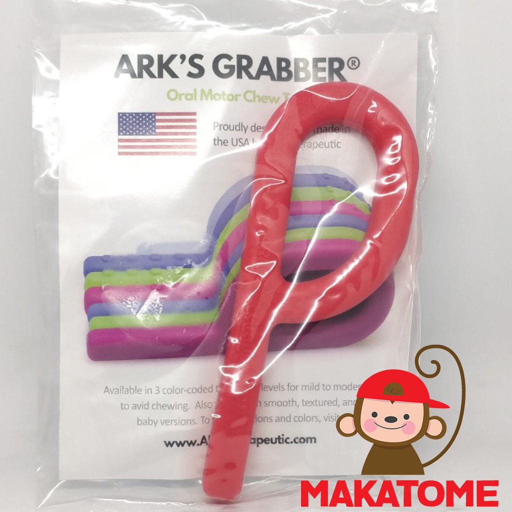 Jual ARK Grabber Soft Standard Red Merah Oral motor Chew Therapy Ark's ...