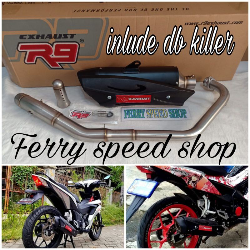 Jual Knalpot r9 misano series Cb 150r new , Cbr 150r new , Gtr 150 ...