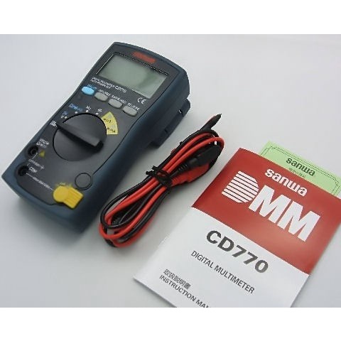 Jual Sanwa Cd770 Digital Multimeter Japan Multi Tester Avometer Cd 770 ...