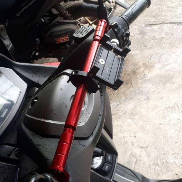 Jual PAKET HOLDER HP GPS dan stabilizer stang PREMIUM NEW NMAX 2020 ...