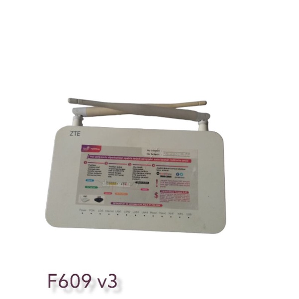 Jual zte f609 v3 putih bersih | Shopee Indonesia