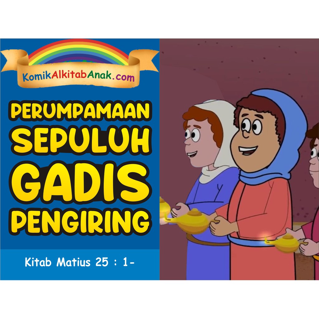 Jual Buku Perumpamaan 10 Gadi Pengiring - Komik Alkitab Anak | Shopee ...