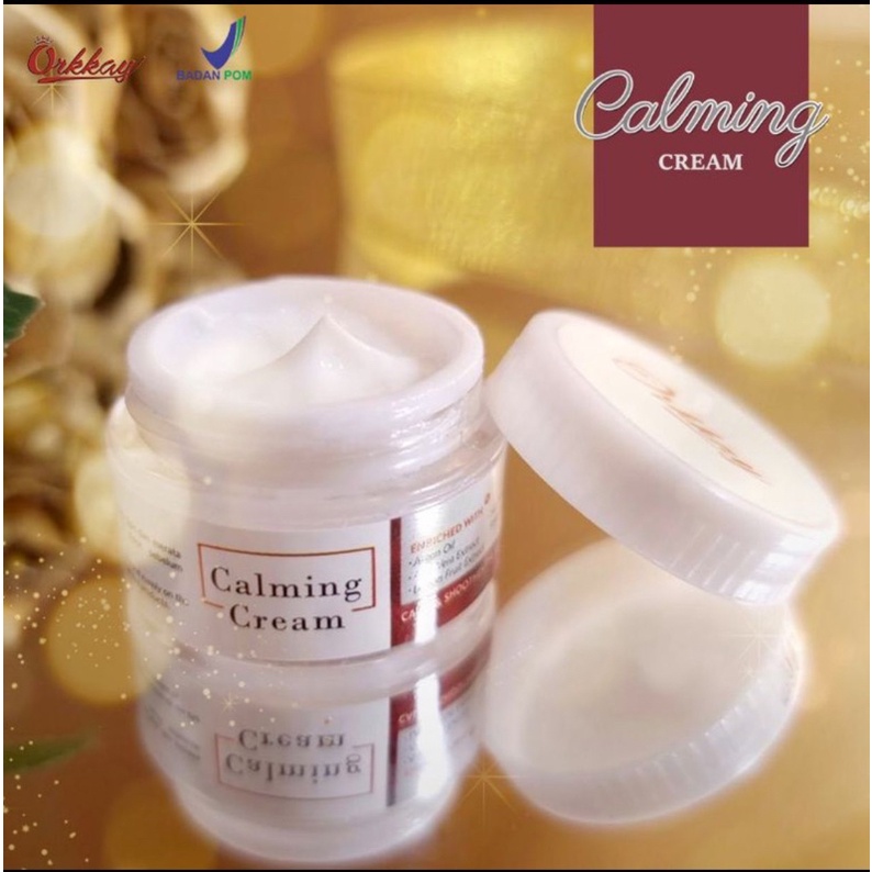Jual CALMING CREAM KECIL REGULER ORKKAY SKINCARE | Shopee Indonesia
