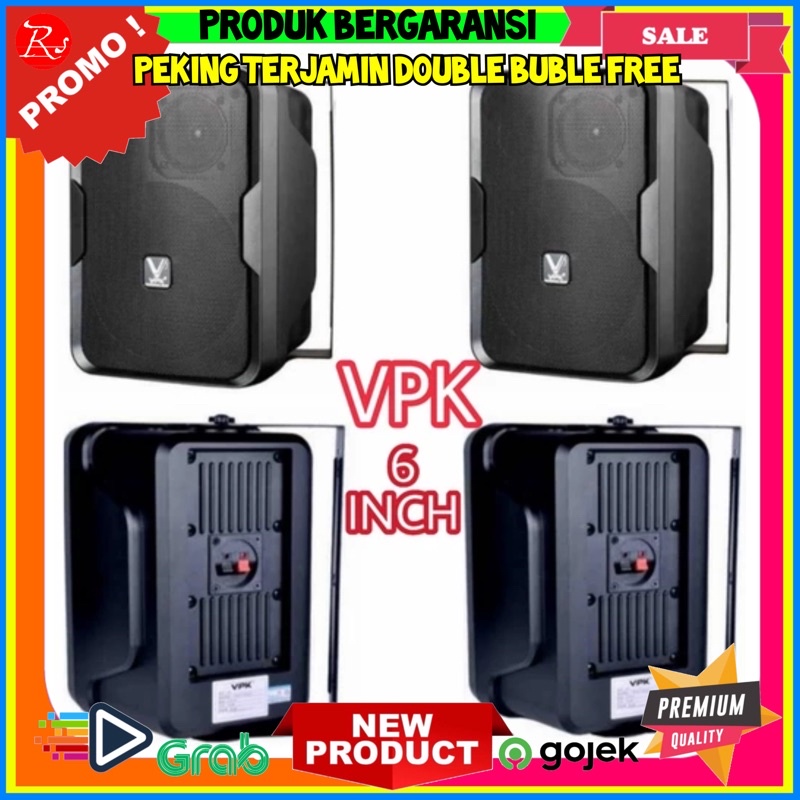 Jual Speaker Pasif 6 Inch VPK WS 6 Original 1 Set | Shopee Indonesia