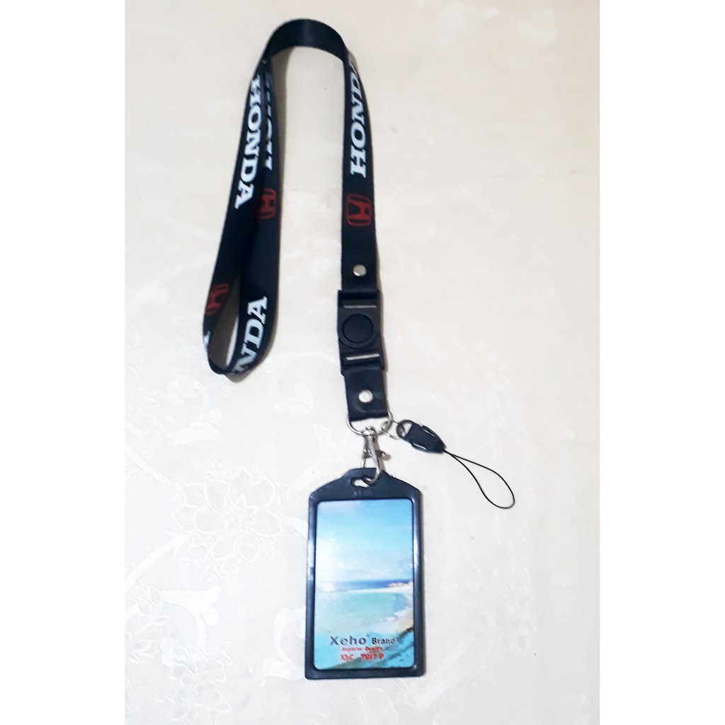 Jual HONDA Lanyard ID CARD/Gantungan ID Card-Tali Strap (Paket Murah ...