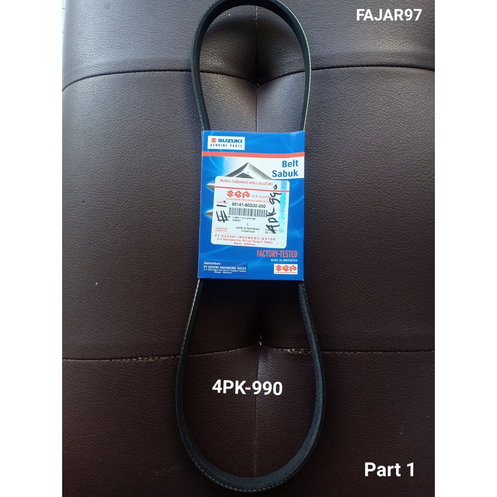 Jual Fan belt/Tali Kipas AC Suzuki Baleno 4PK990 | Shopee Indonesia