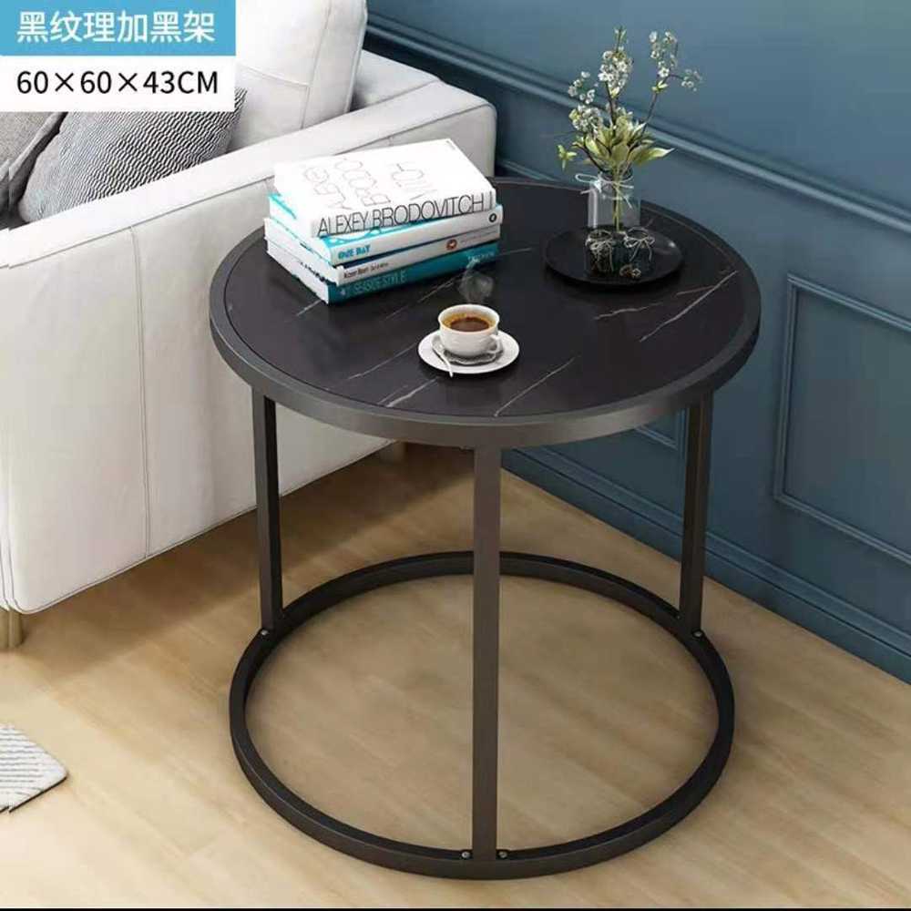 Jual MEJA SOFA SIDE TABLE MARBEL EUROPEAN STYLE ROUND NW | Shopee Indonesia