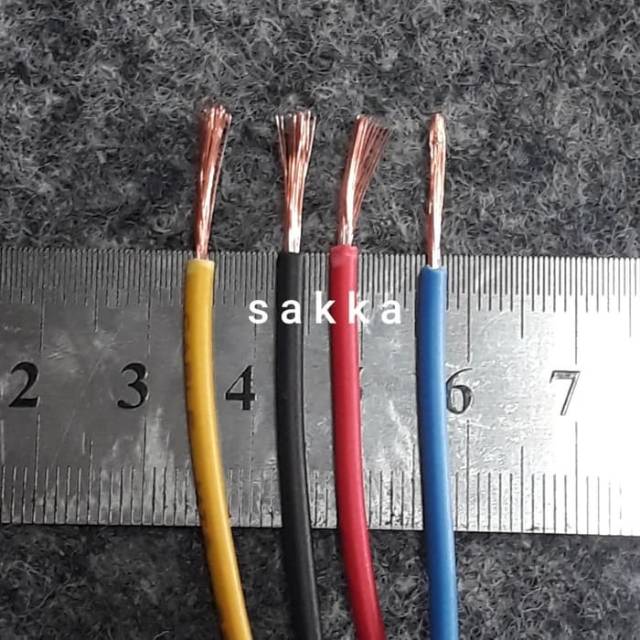 Jual Kabel Serabut Tunggal NYAF kabel body per 1 meter | Shopee Indonesia