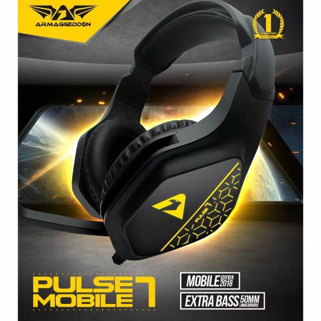 Jual Headset Gaming Armageddon Pulse 7 High Quality Untuk HP Laptop ...