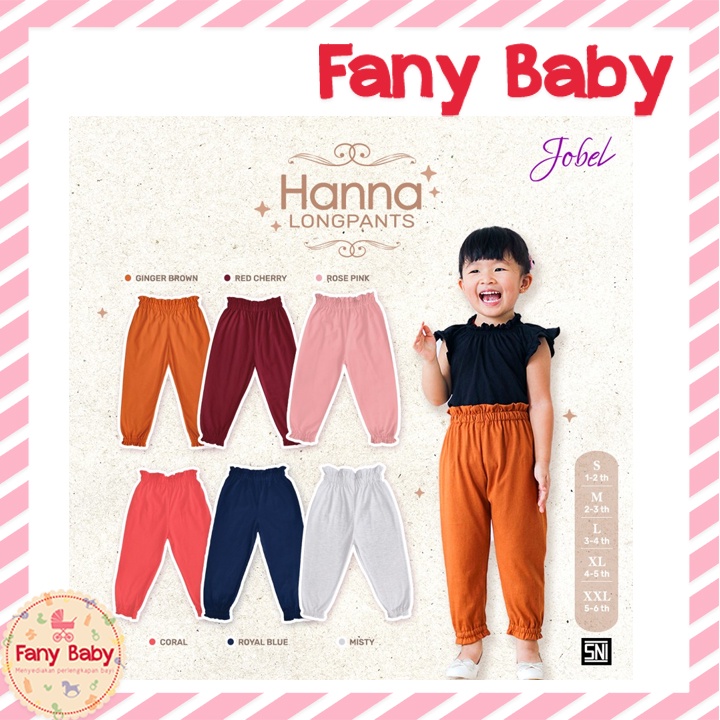 Jual KAZEL JOBEL LONGPANTS HANNA | Shopee Indonesia
