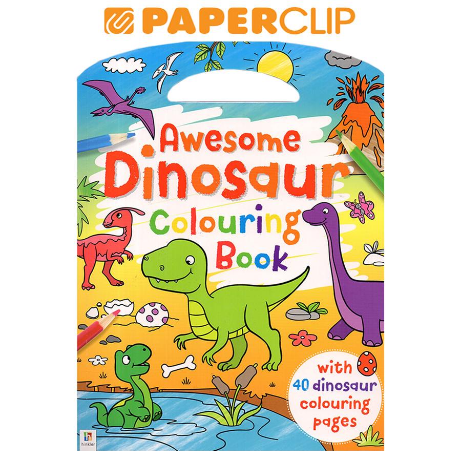 Jual AWESOME DINOSAUR COLORING BOOK | Shopee Indonesia