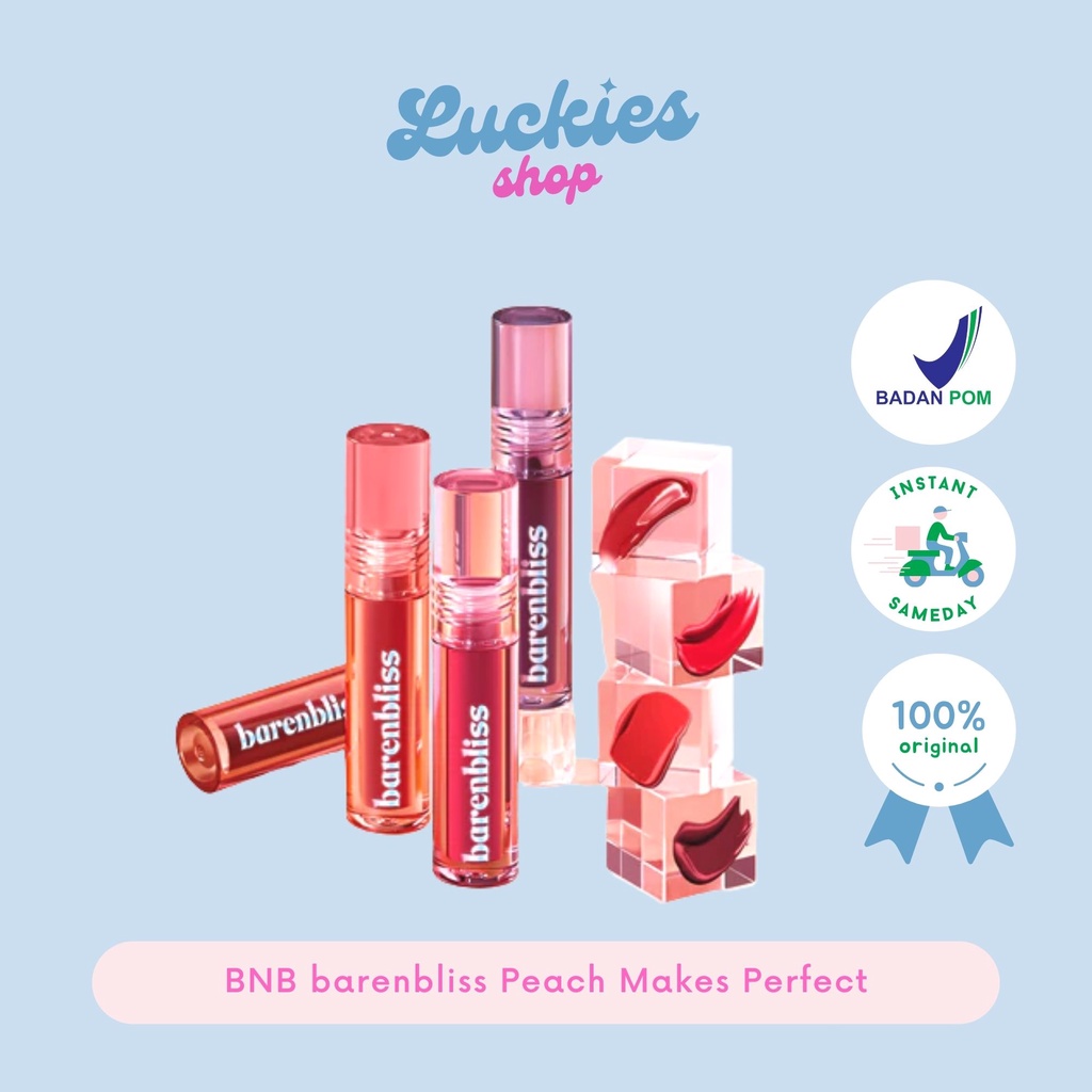 Jual BPOM BNB barenbliss Peach Makes Perfect Lip Tint Korea Lip Gloss ...
