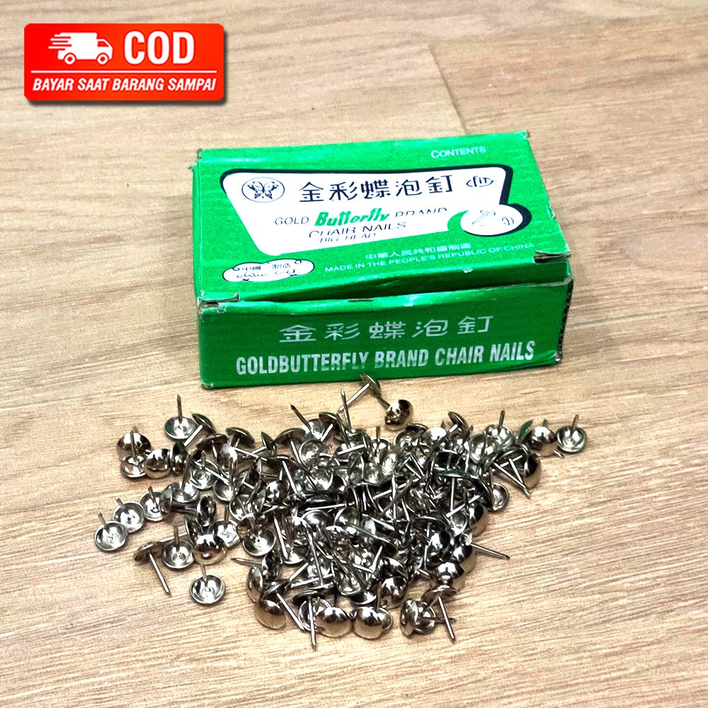 Jual PAKU TENDA BECAK BUTTERFLY 5/8 INCH / PAKU PAYUNG / PAKU TEKAN ...