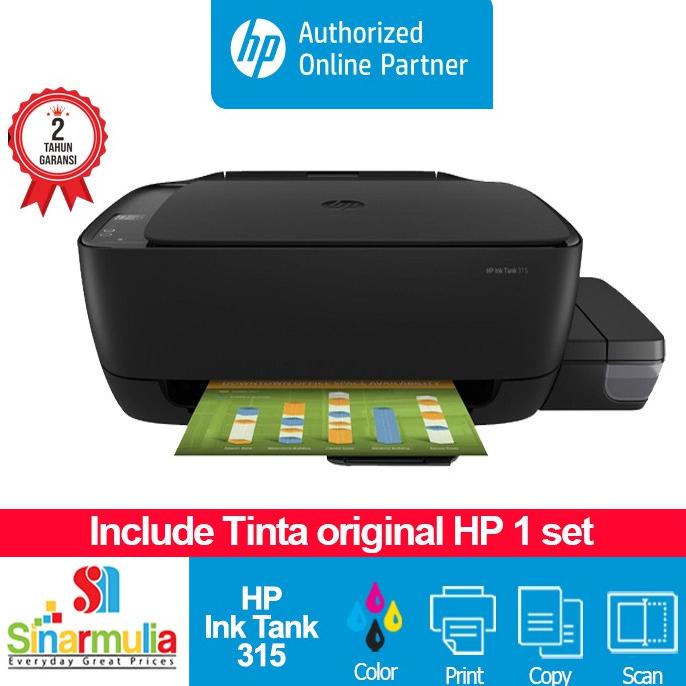 Jual HOT PROMO Printer HP Ink Tank 315 All-in-One Print Scan Copy Color ...