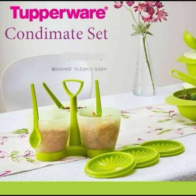 Jual Condimate Set Tupperware / limited | Shopee Indonesia