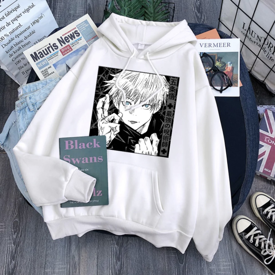 Jual SATORU GOJO ILUTION ANIME Jumper Hoodie II Sweater Hoodie Anime II ...