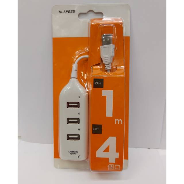 Jual KABEL USB HUB 4 PORTS / CABLE 40CM | Shopee Indonesia