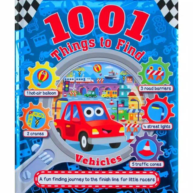 Jual 1001 Things to Find Vehicles - Look and Find Activity Book ...
