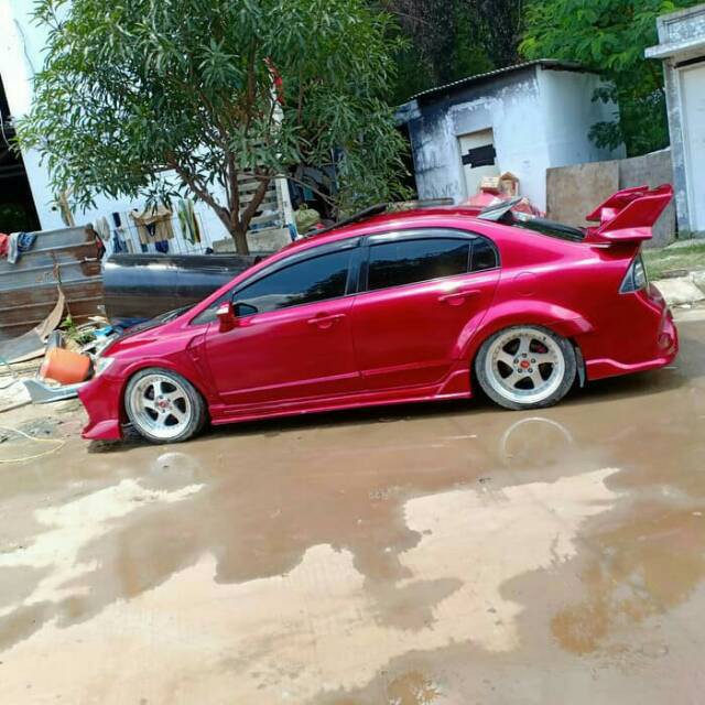 Jual Spoiler Honda Civic Fd Body Kit Bodikit Grade-A Lentur-Tebal-Kuat ...