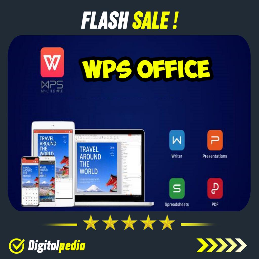 Jual Aplikasi WPS Office Word PPT Excel Power Point Lifetime Full ...