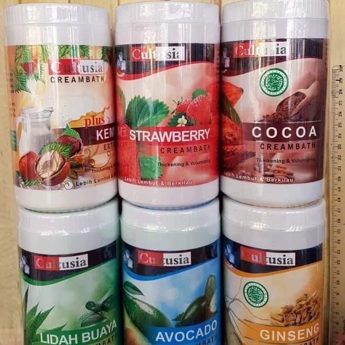 Jual CULTUSIA creambath 1kg 1000gram Obat rambut Salon Hemat Cultusia ...