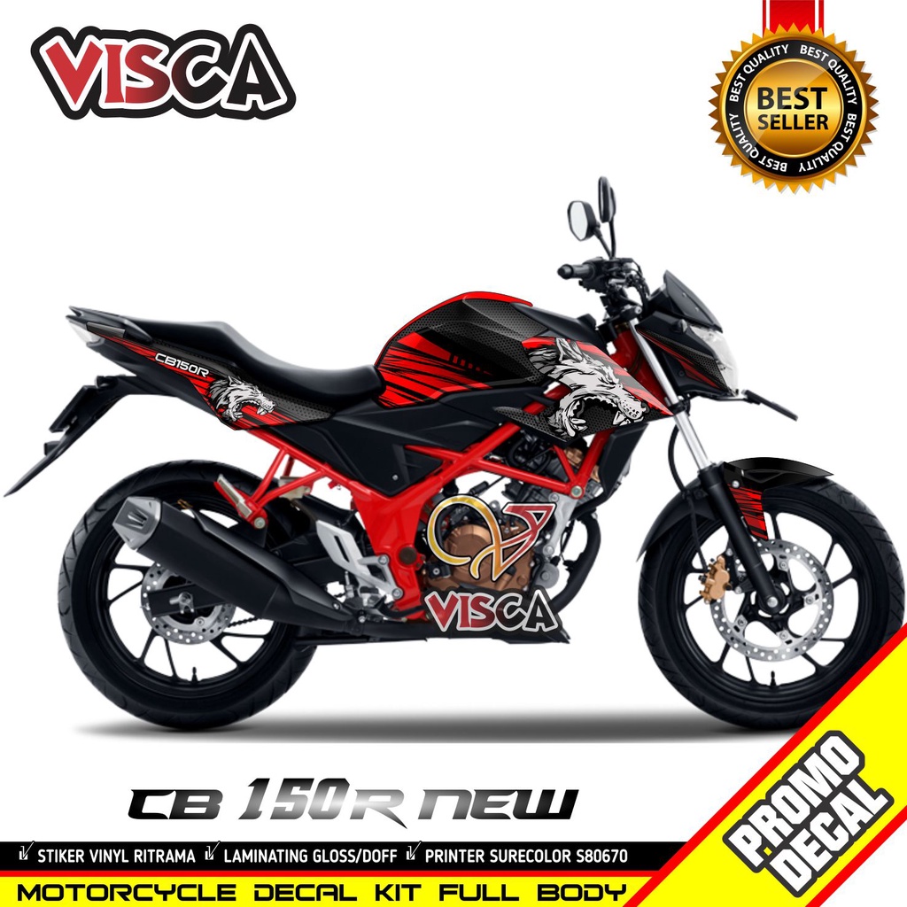 Jual Decal CB150R New Full Body Stiker CB 150R New 2016 Full Body Dekal ...
