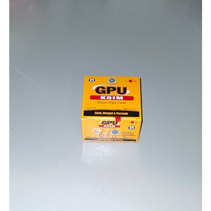 Jual GPU Cream Sereh 60 gram | Shopee Indonesia