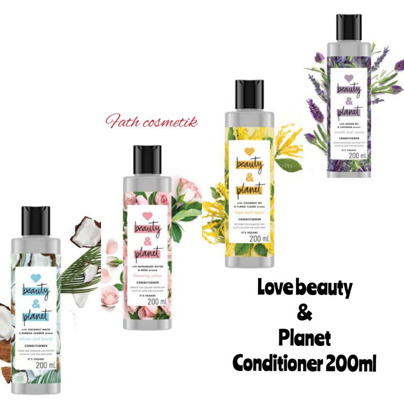 Jual conditioner love beauty and planet 200ml varian volume and bounty ...