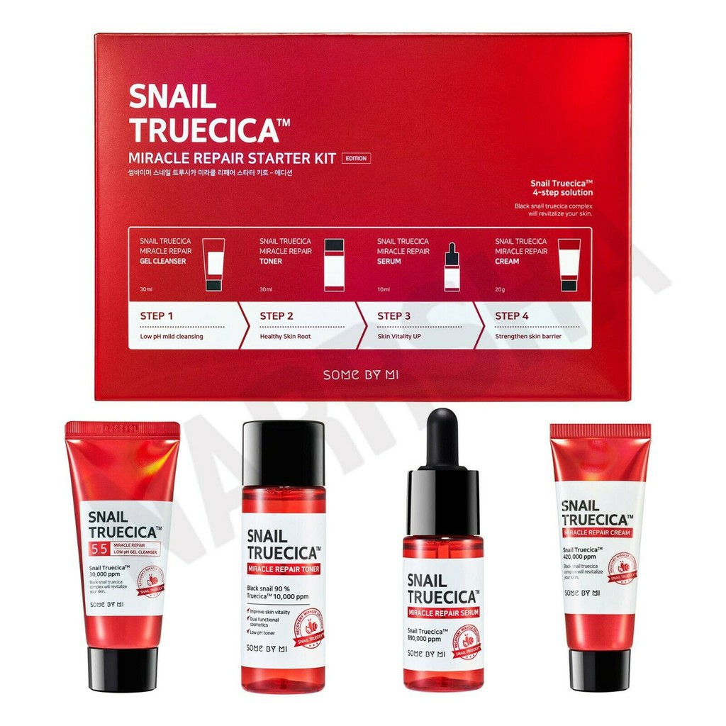 Jual Somebymi Snail True Cica Starter Pack - Travel Kit | Shopee Indonesia